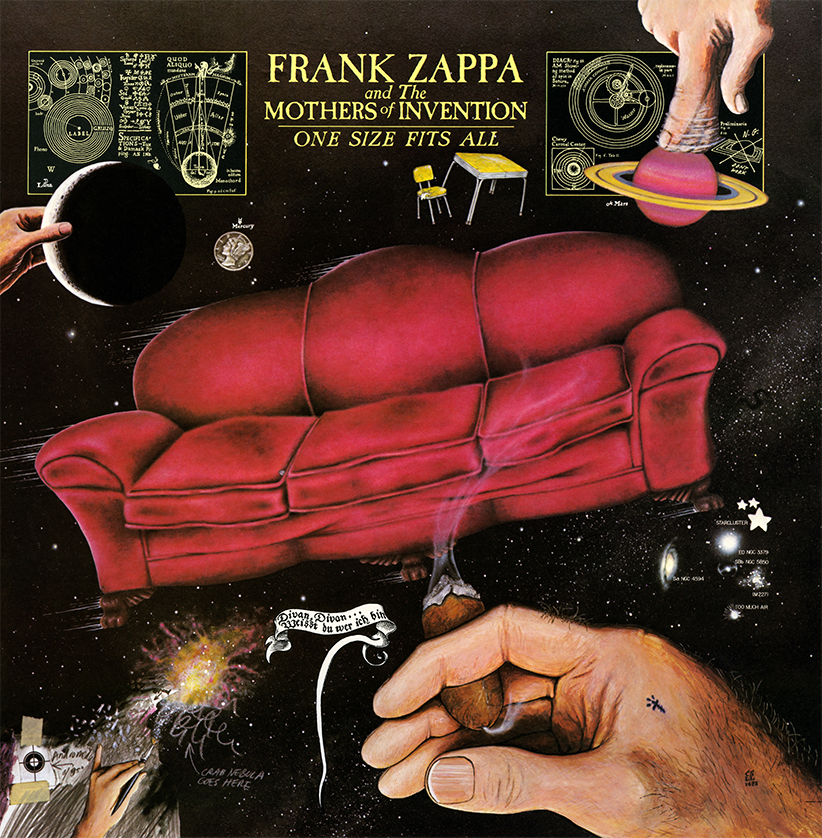 FRANK ZAPPA’S GROUNDBREAKING 1975 ALBUM, ONE SIZE FITS ALL, GETS RESIZED, AND RE-UPHOLSTERED FOR ...